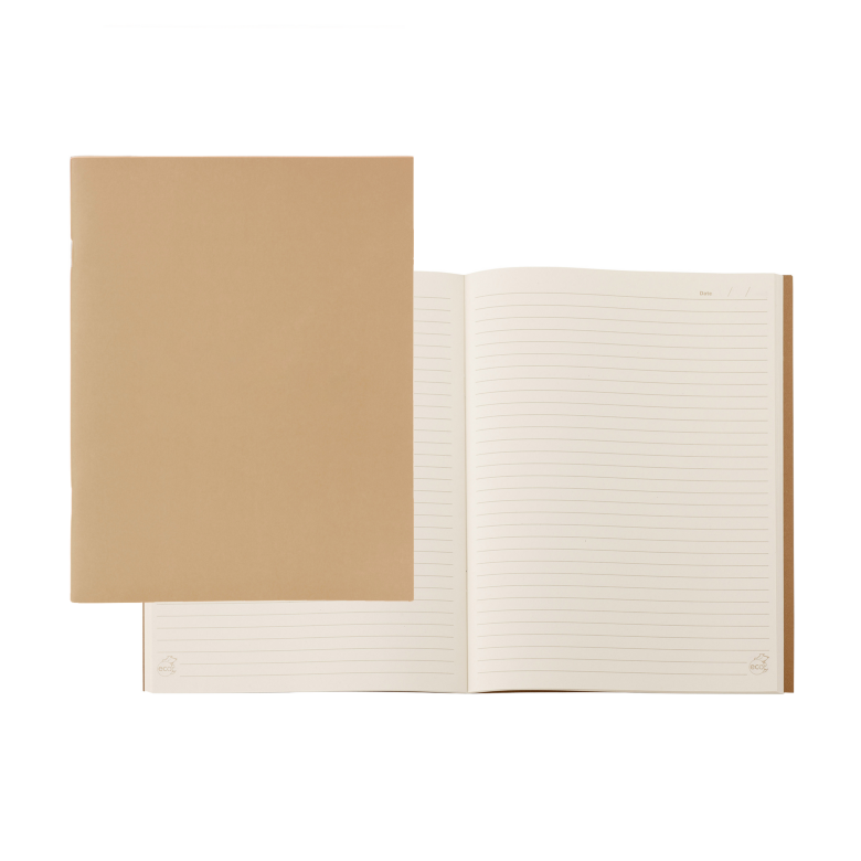 Customized Saddle-Stitched Eco Notebook (6" x 9") | Printfection