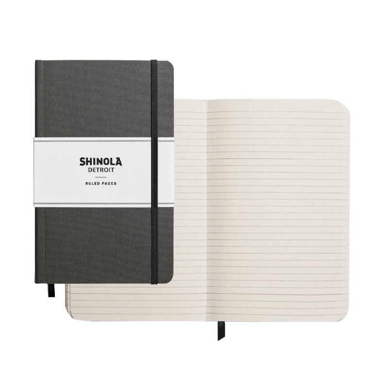Customized SHINOLA Medium Softcover Journal (5.25" x 8.25") | Printfection