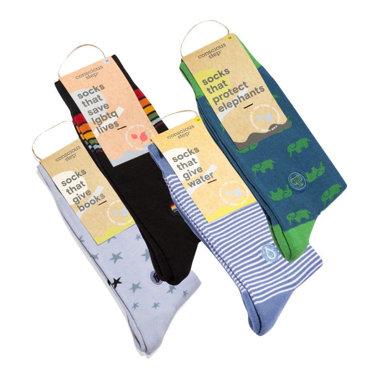 Customized Conscious Step Crew Socks | Printfection
