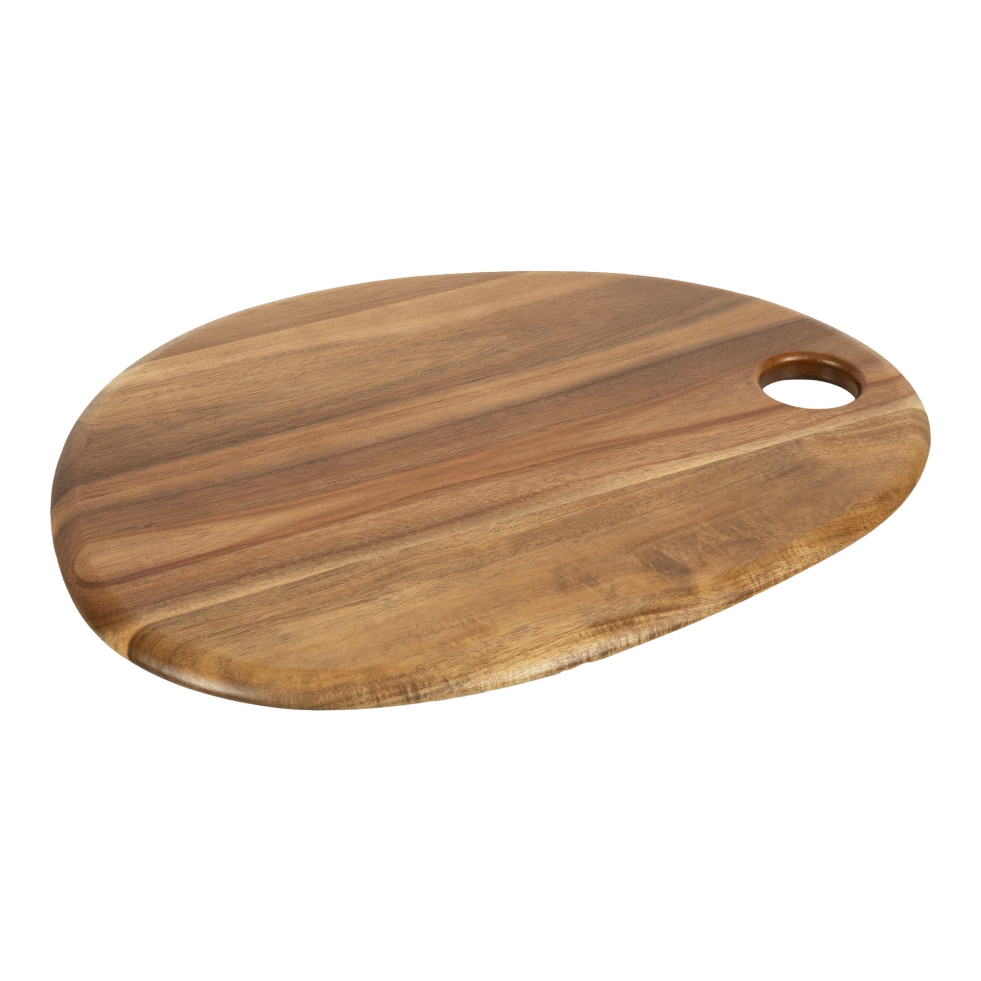 Customized Pebble-Shaped Acacia Serving Board | Printfection