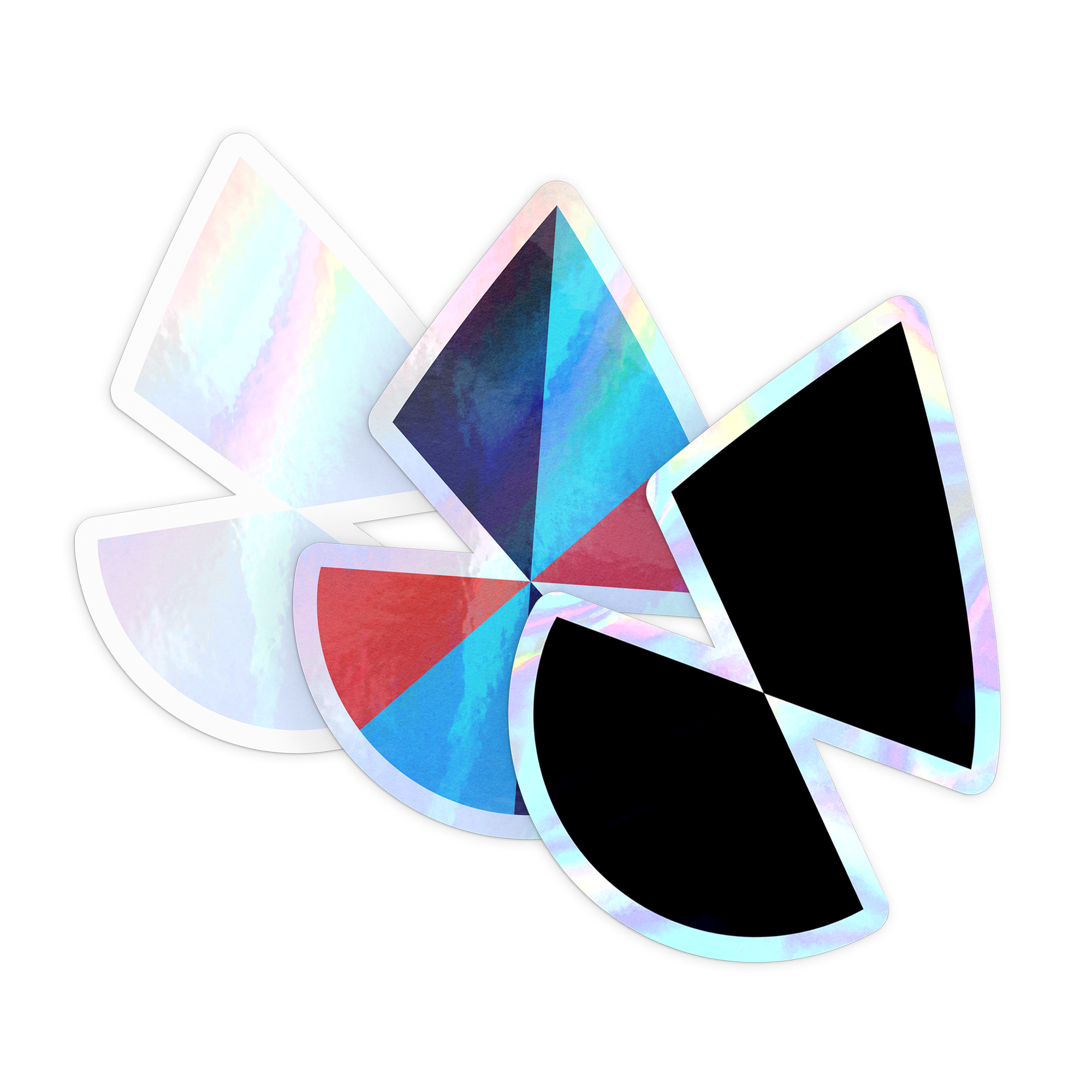 Customized Custom Cut Holographic Sticker | Printfection