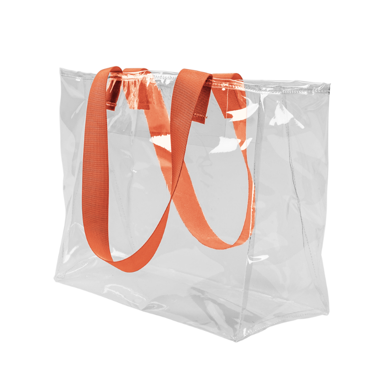 Customized Clear Vinyl All Day Tote Bag | Printfection