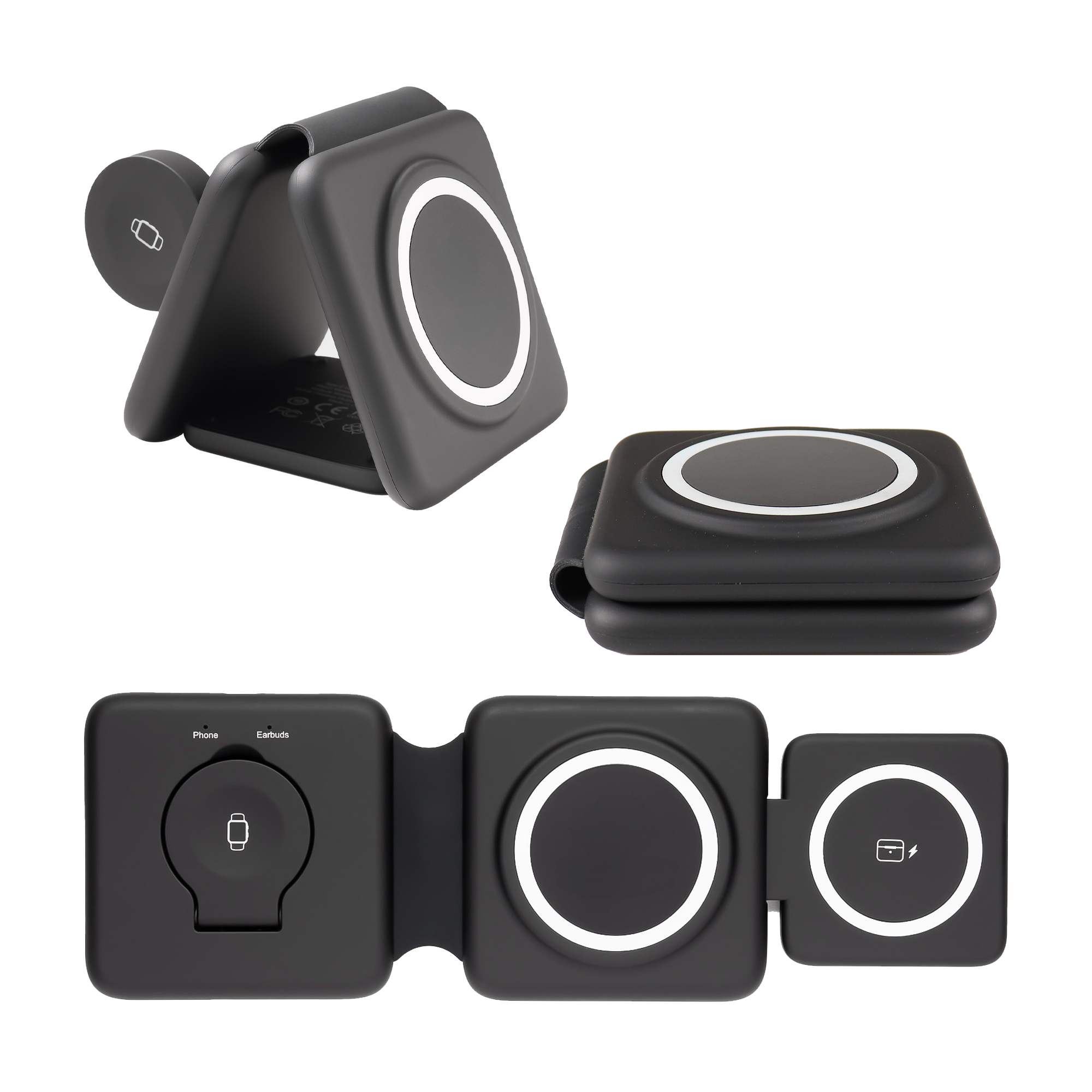 Customized Bi-Fold MagSafe Travel Charging Station | Printfection